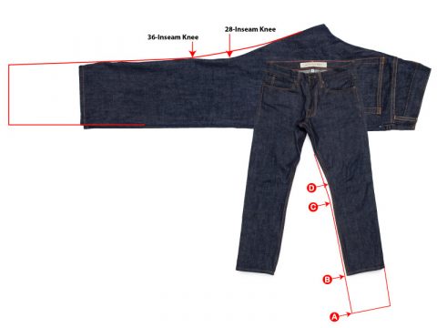 Guide For Hemming & Tapering Jeans To Perfection | Denim BMC